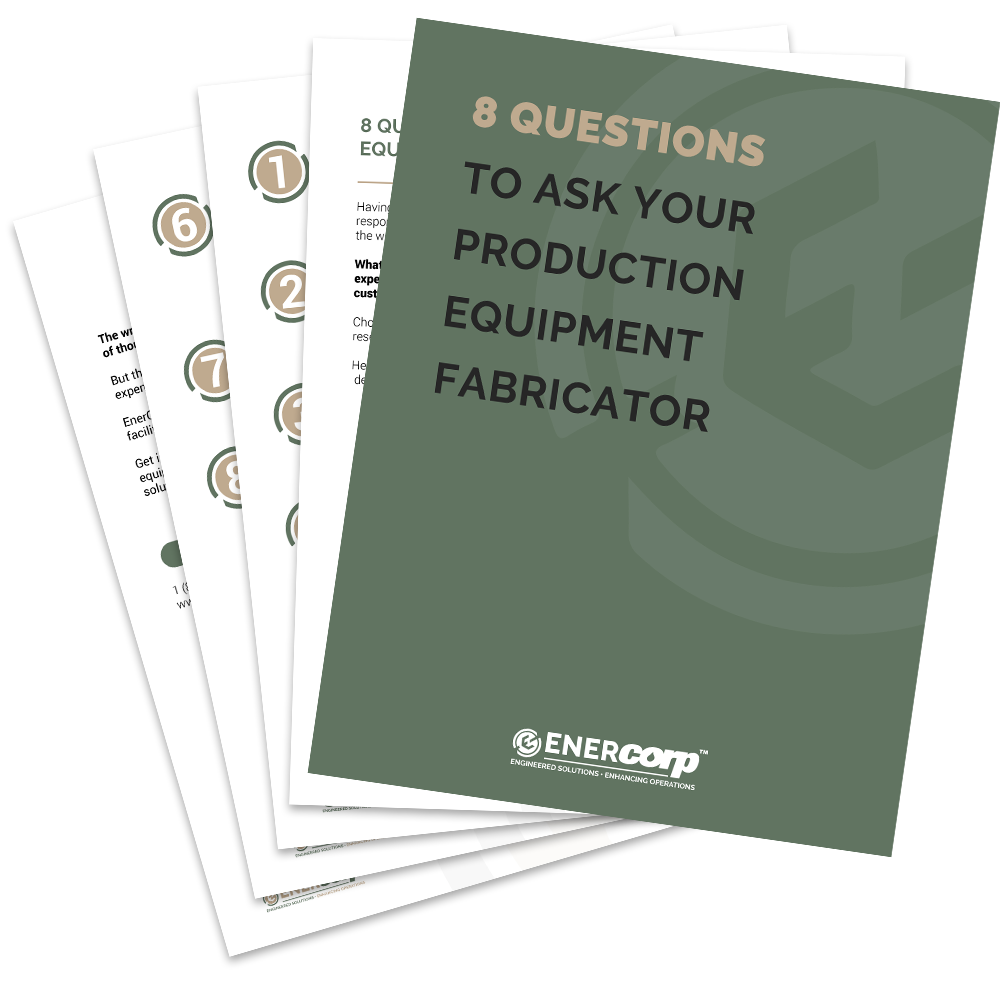 8 Questions to Ask Your Production Equipment Fabricator (PDF Download)
